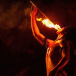 Fire Eating Performance in Jakarta - SP Models Jakarta